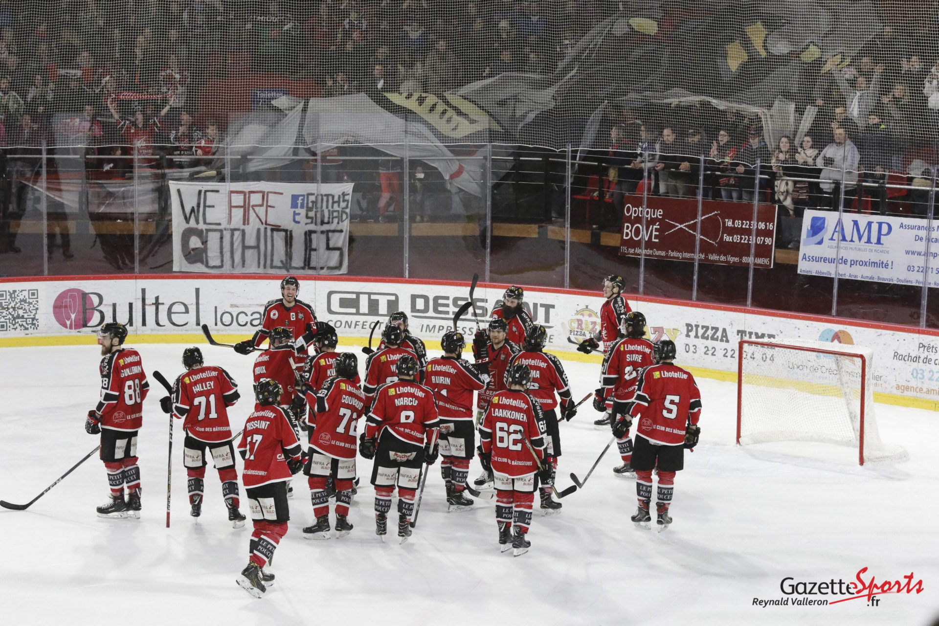 HOCKEY SUR GLACE : Retour en images du match Amiens - Lyon - GazetteSports