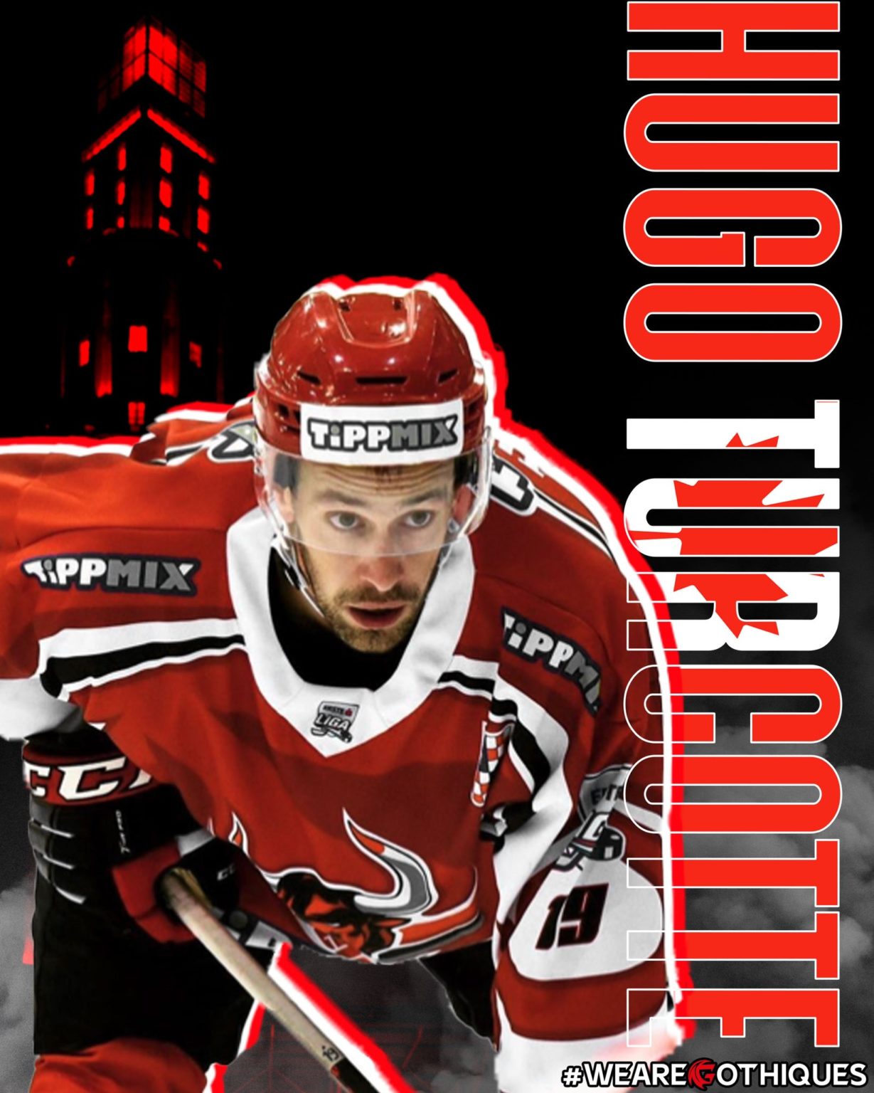 LES GOTHIQUES : Mario Richer tient son nouveau centre - GazetteSports