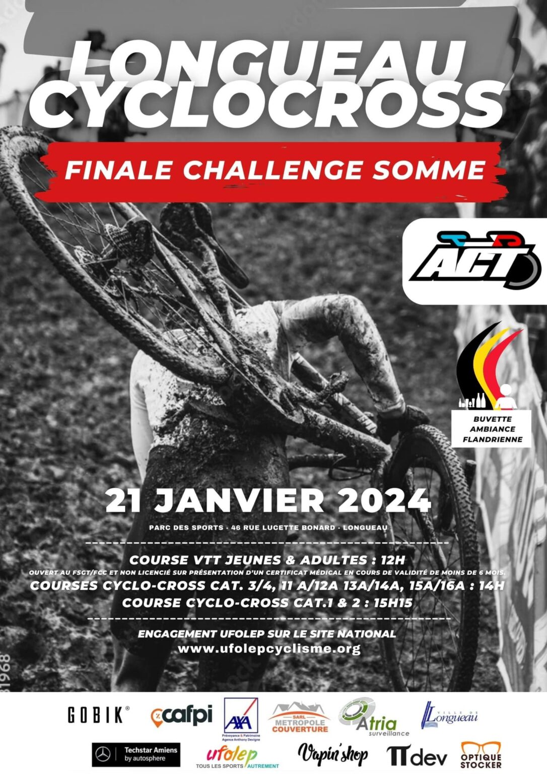 CYCLO-CROSS : Le Challenge Somme donne rendez-vous à Longueau ...